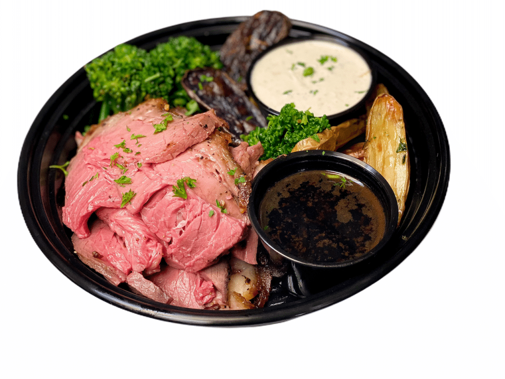 Angus Roast Beef Au Jus & Horseradish - Meal By Chef B