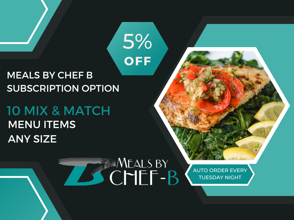 Subscription 10 Meal Pack - Meal By Chef B