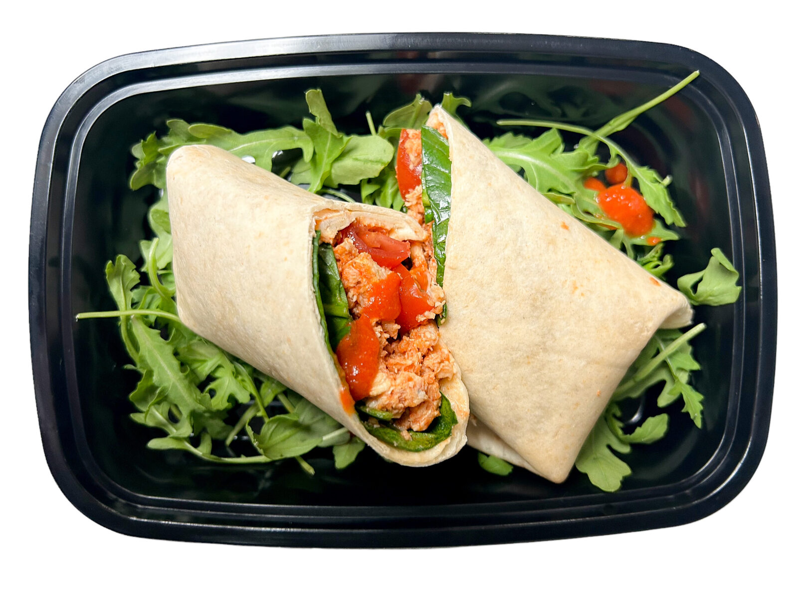 Skinny Buffalo Chicken Snack Wrap - Meal By Chef B
