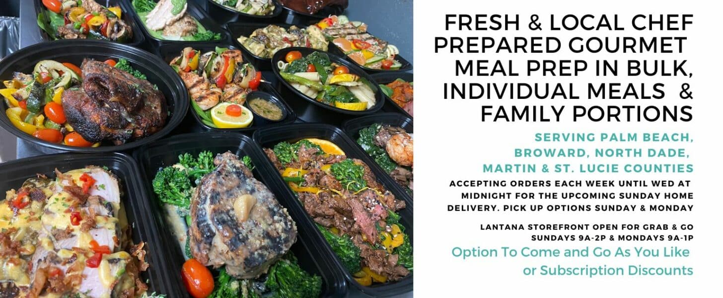 #1 Home Meal Delivery Service in South Florida | Chef Cooked Meals